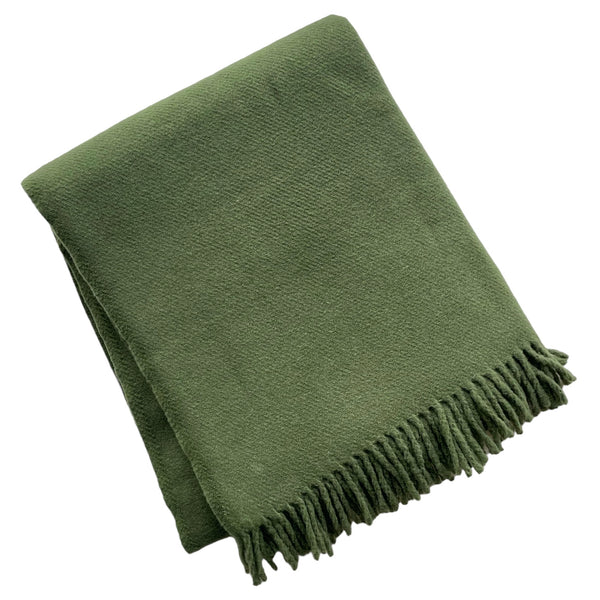 301 - Solid Plush Cotton Blend Throw - 55" x 70" – A Soft Idea