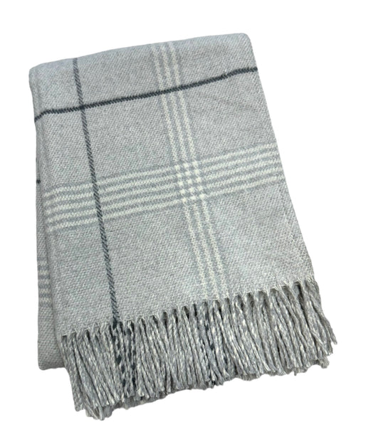 408 - Windowpane Plaid Throw – A Soft Idea