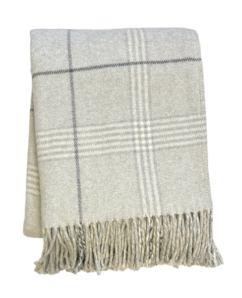 408 - Windowpane Plaid Throw – A Soft Idea