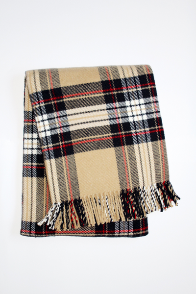 339 - Classic Tartan Plaid Throw - 55" x 70" – A Soft Idea